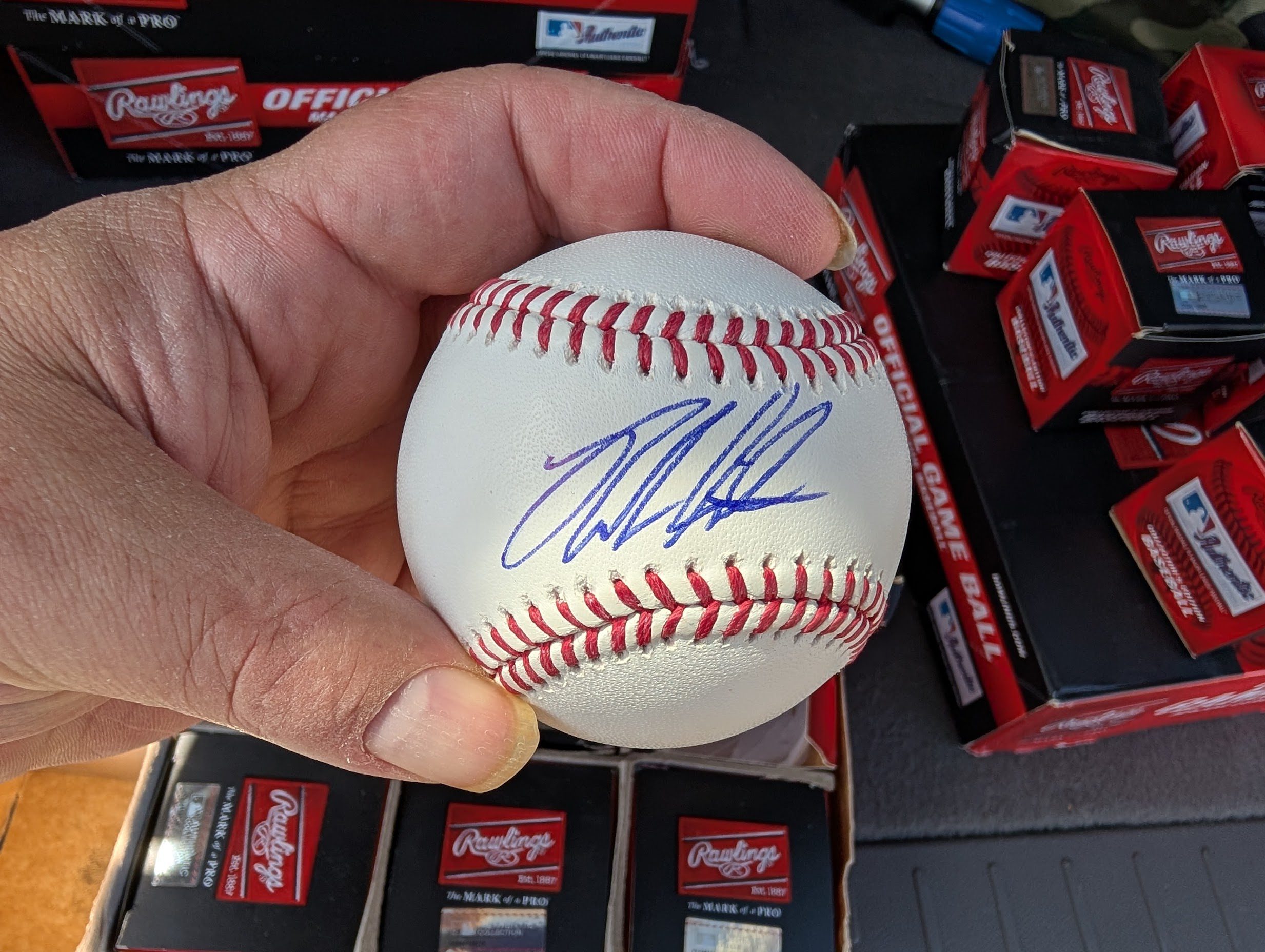 Parker Smith Signed RO-MLB - Samuel Quain